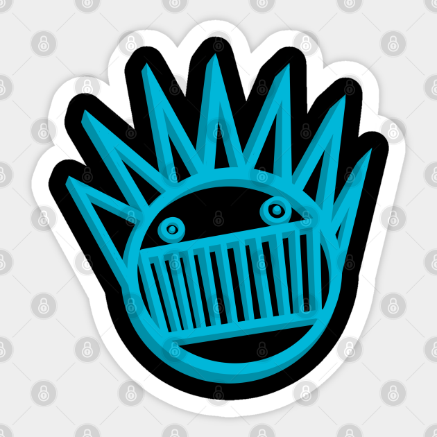 Ween 3d Blue Boognish Ween Sticker Teepublic